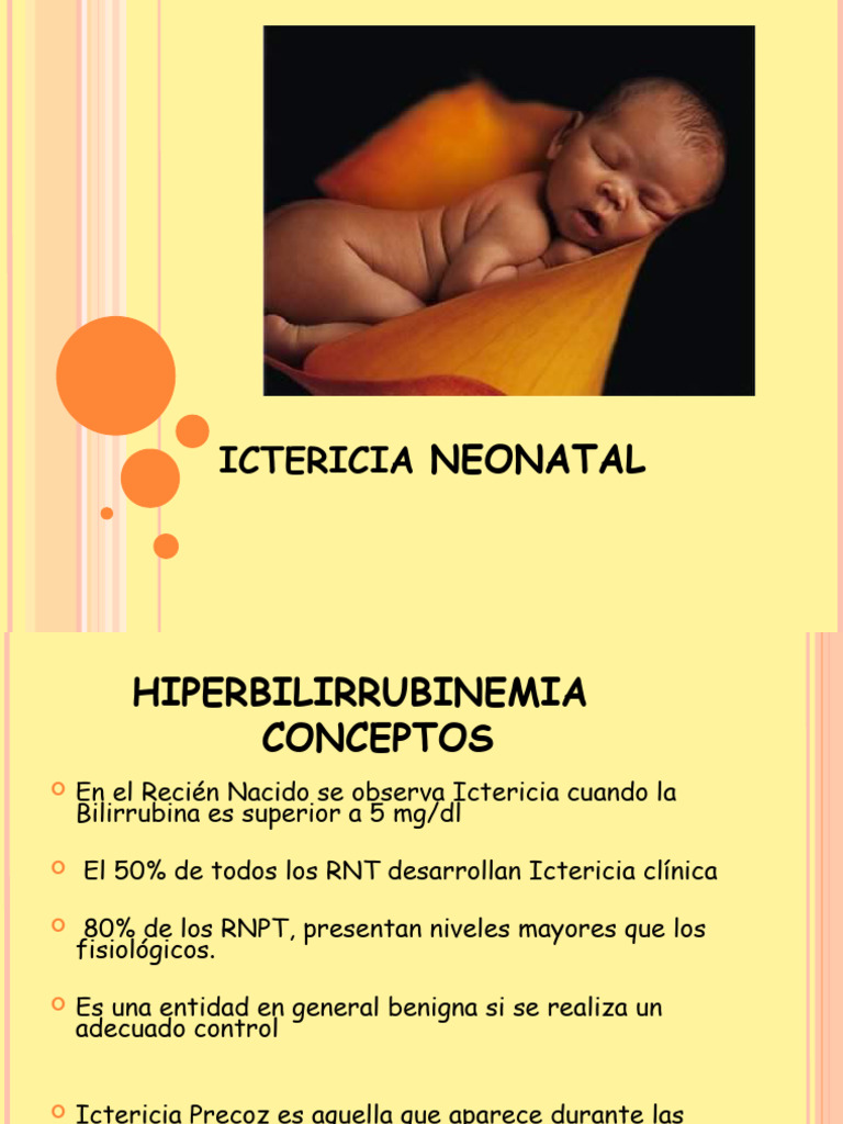 Ictericia Neonatal | PDF | Diodo emisor de luz | Causas de la muerte