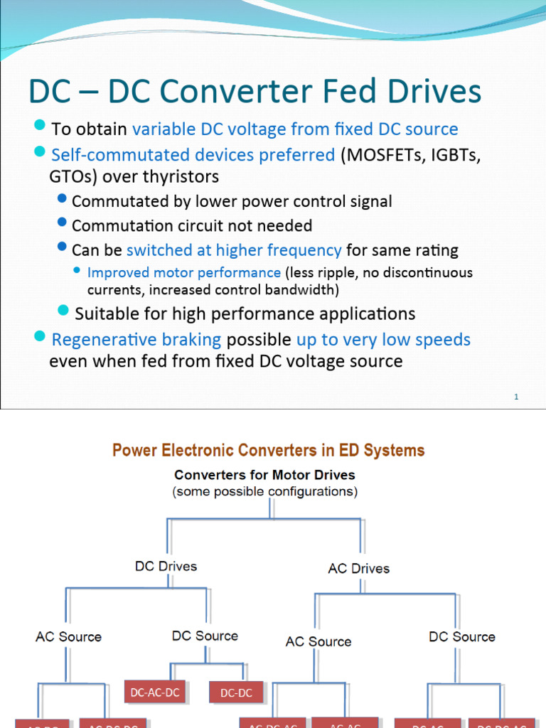 DC Drives WITH DC DC | PDF | Amplifier | Electromagnetism