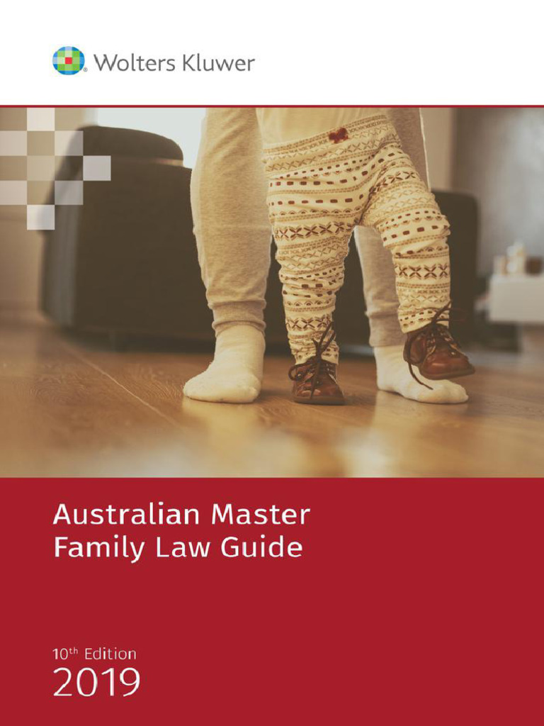 Australian Master Family Law Guide 10th Edition | PDF | Jurisdiction ...