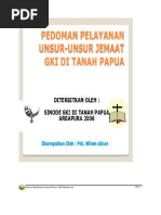 Tata Ibadah Gki Di Tanah Papua, I, II, III, IV | PDF | Kajian Bahasa Asing | Agama & Spiritualitas