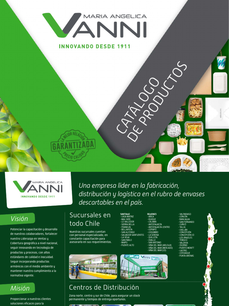 Catalogo Vanni General Abril 2023 | PDF | Papel | Residuos