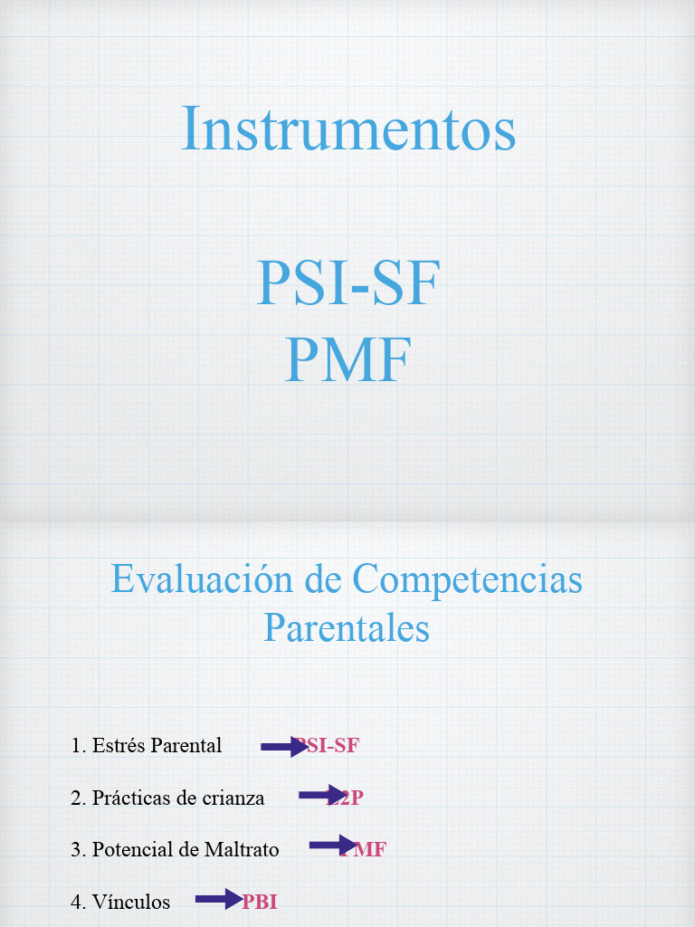 Evaluación de Estrés y Maltrato Infantil | PDF | Abuso infantil ...