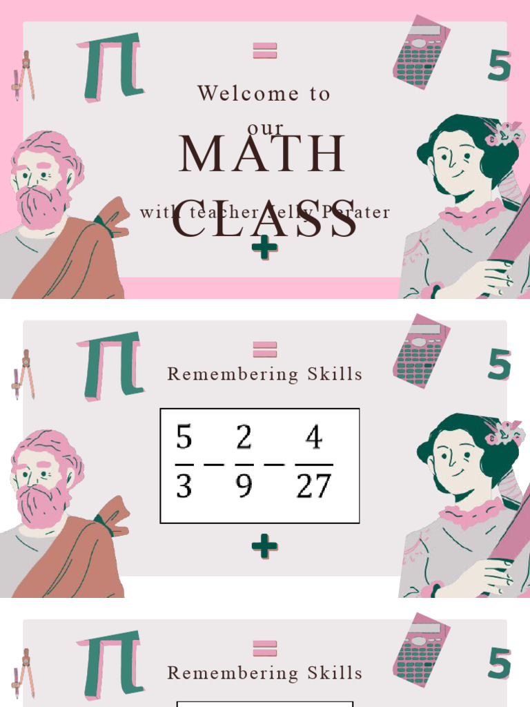 Pink Math Aesthetic: Rational Expressions | PDF