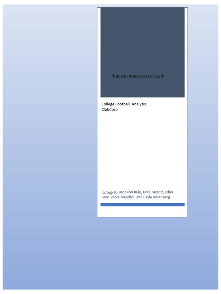 Professionally Written Analytical Report Pdf Regression Analysis