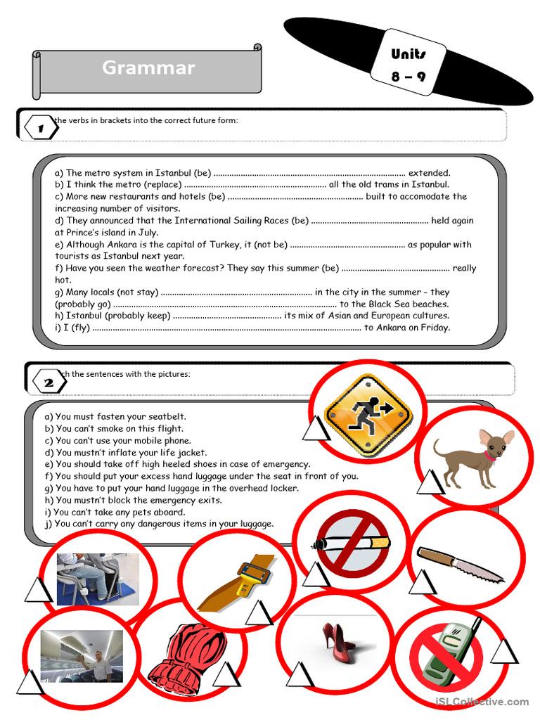 Grammar and Vocabulary Exercises For Students of Tourism Industry 3 ...