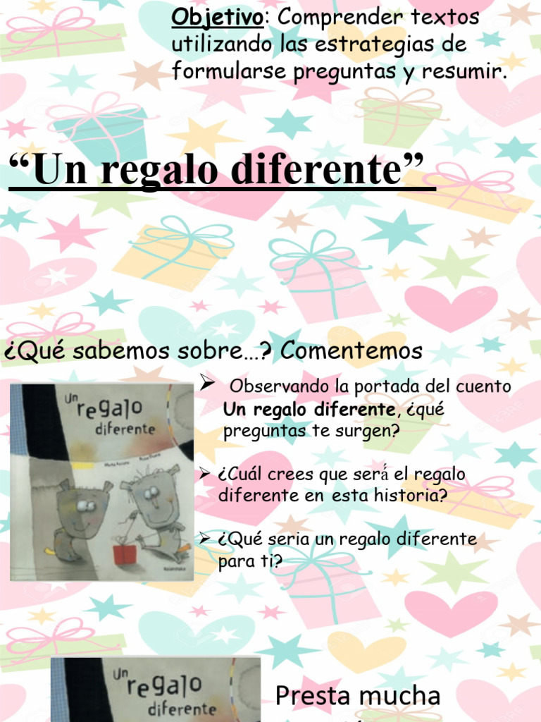 Clase 77. Un Regalo Diferente | PDF