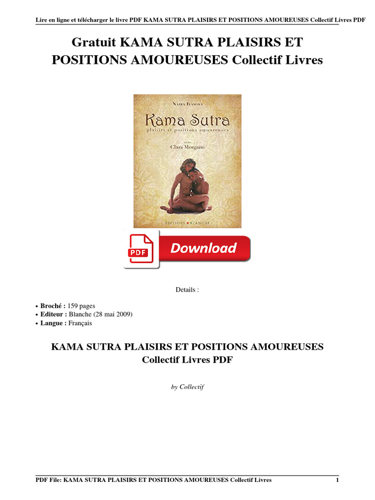 Kama Sutra Plaisirs Et Posi | PDF