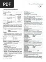 MAS Omni Core Package Insert | PDF | Biochemistry | Chemistry