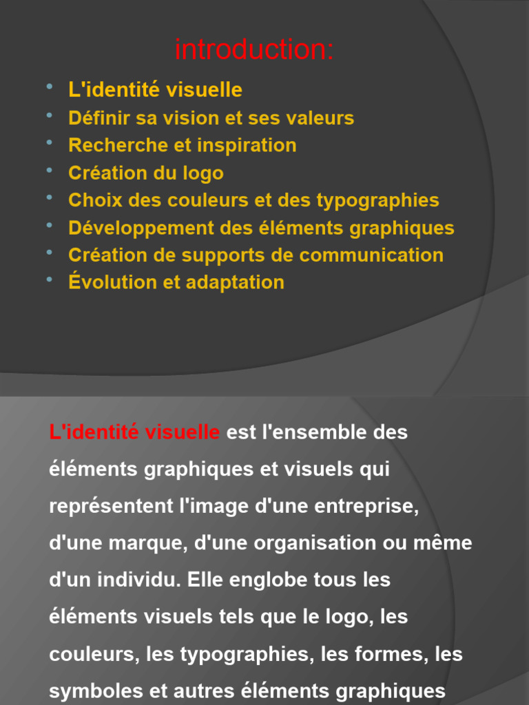 Création d'une identité visuelle efficace | PDF | Marque | Logos