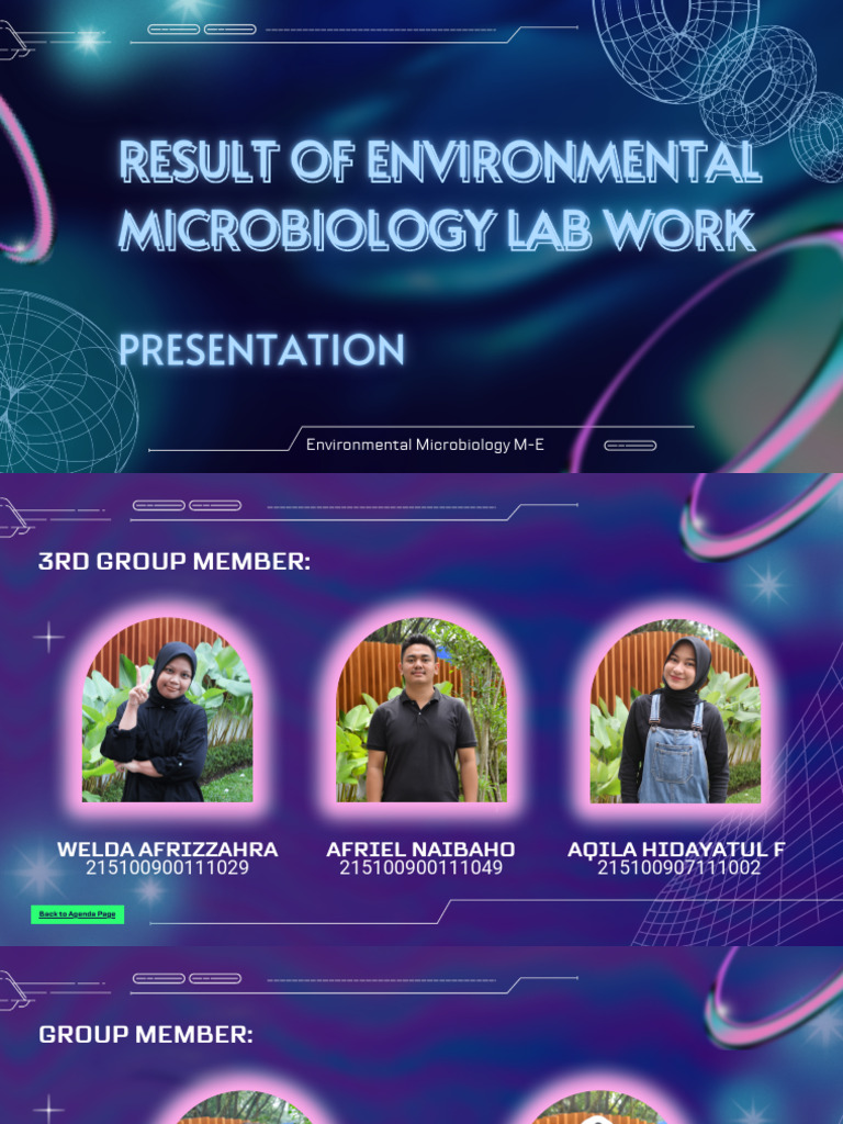 Group 3 - Environmental Microbiology (M-E) | PDF | Bacteria | Microorganism