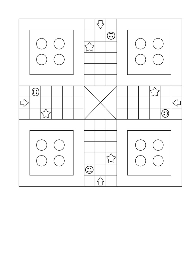 Ludo para pintar | PDF