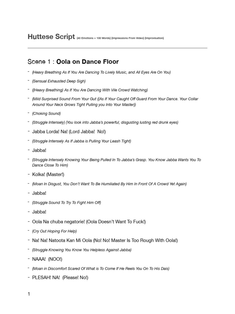 Huttese Script | PDF | Psychological Concepts | Cognitive Science