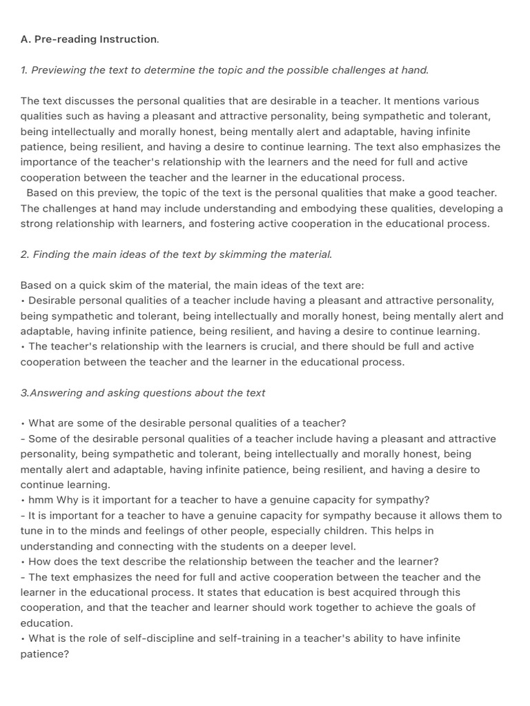 Reading in Academic Context | PDF | Learning | Teachers