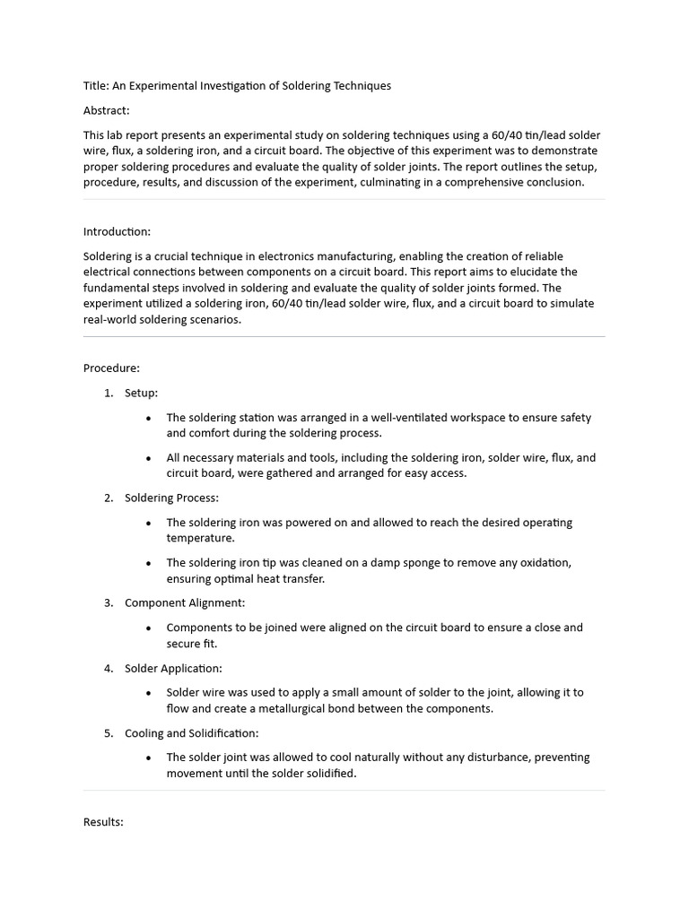 Rough Soldering | PDF | Soldering | Solder