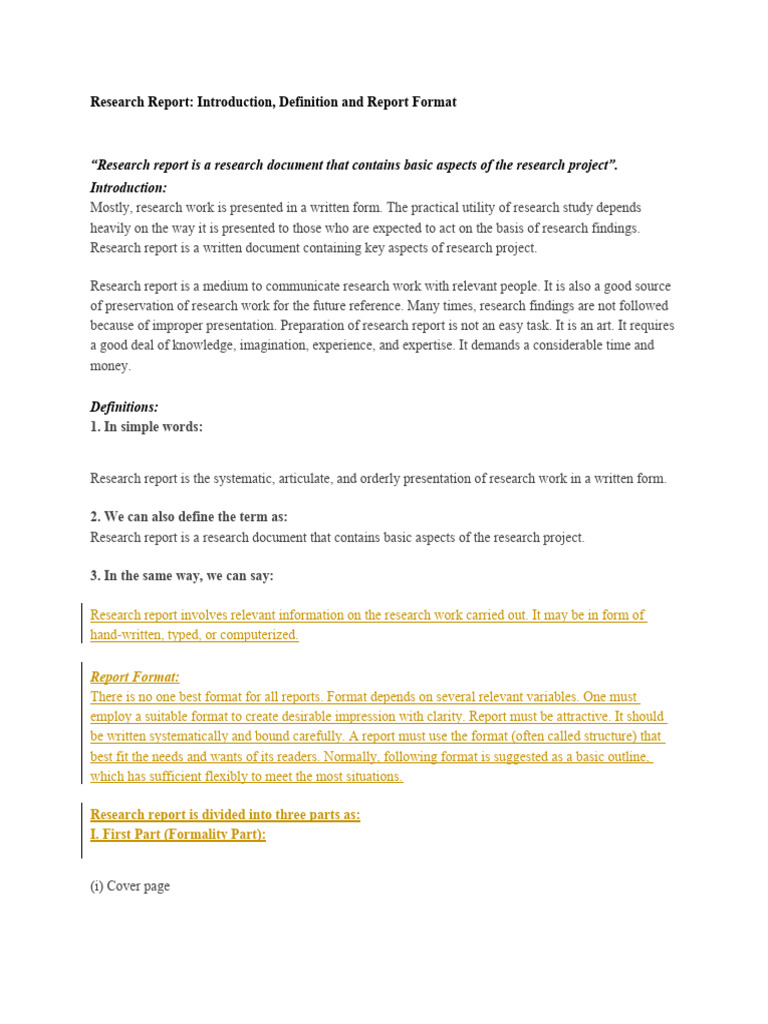 Research Report | PDF | Data | Thesis