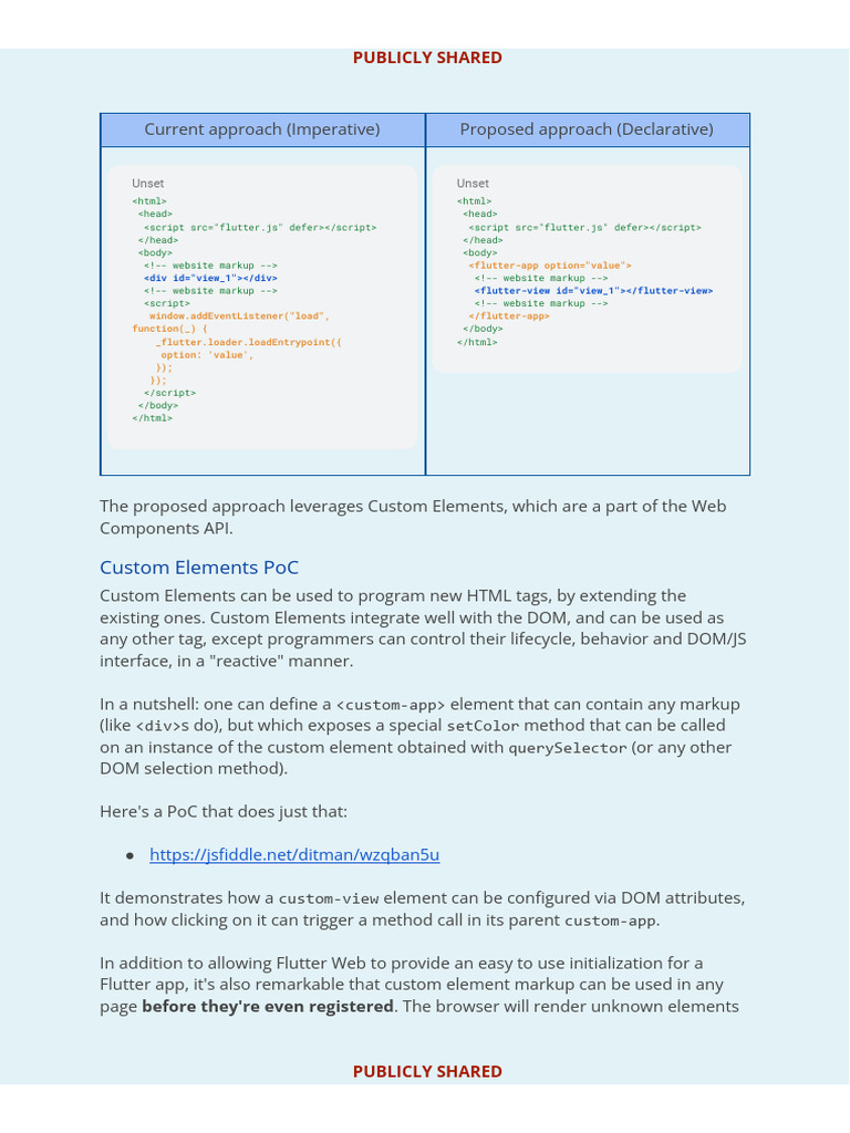 Flutter Web Declarative Bootstrap (PUBLICLY SHARED) 3 | PDF