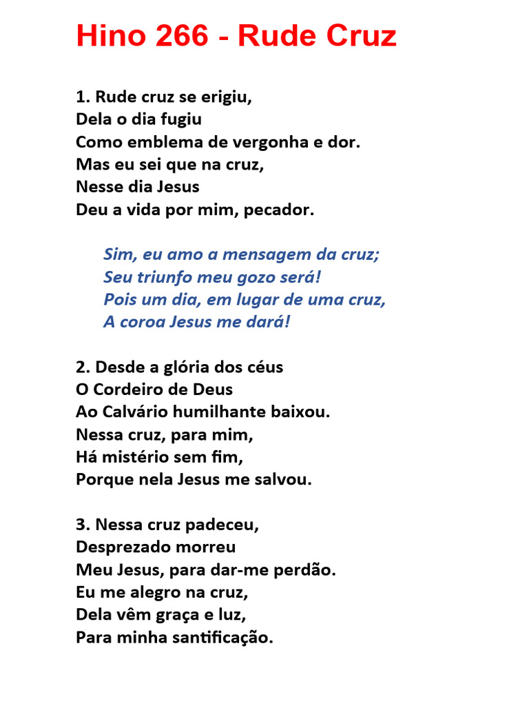 Hino 266 | PDF | Arte