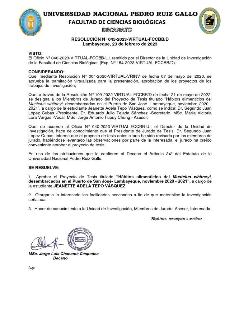 Res 045, Adela Tepo Vasquez | PDF