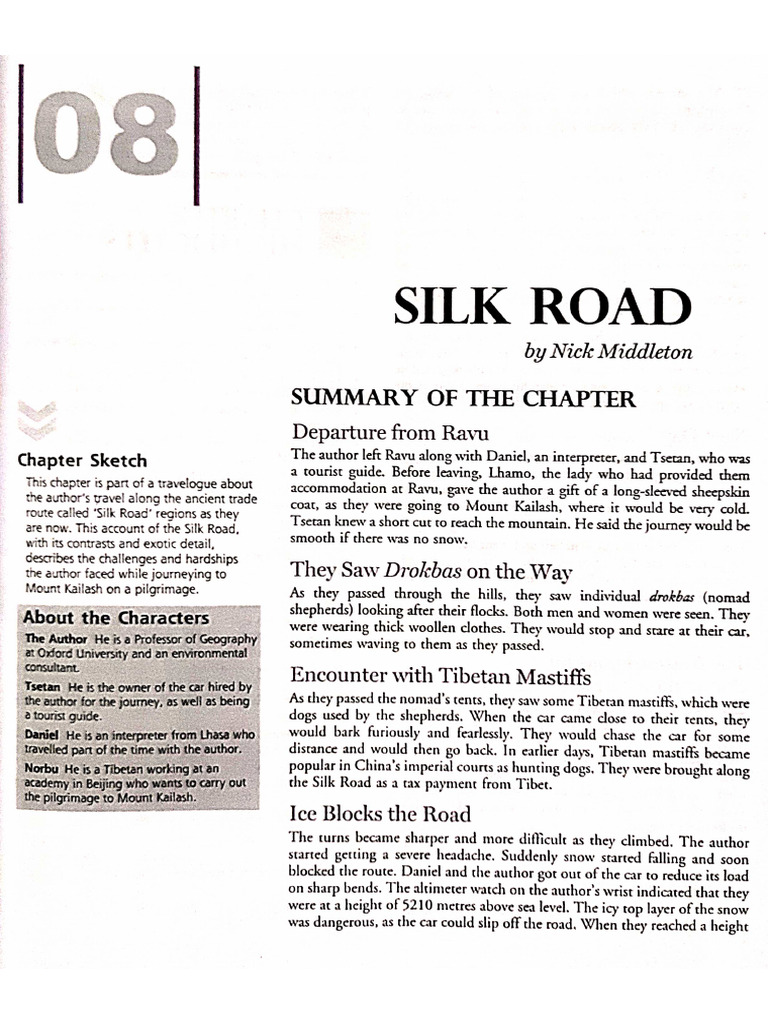 Silk Road (Notes) | PDF