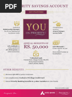 Axis Bank Account Types Overview | PDF | Salary | Banks