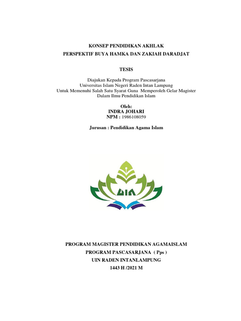 Cover, Bab 2 & Dapus | PDF | Sains & Matematika