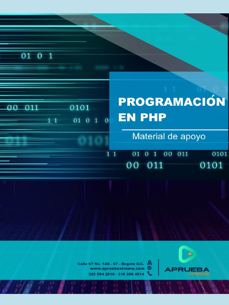 1 Modulo 1 ProgramaciÓn En Php Pdf Php Lenguaje De Programación 