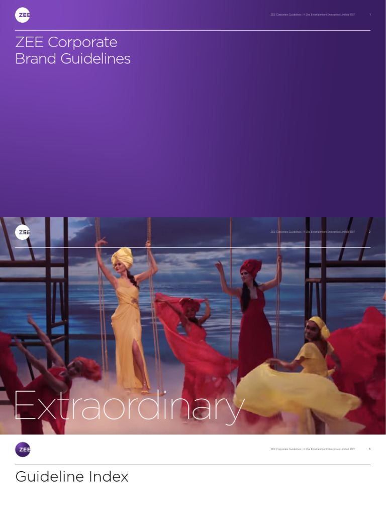 Zee Corporate Guidelines 10 | PDF | Logos | Brand