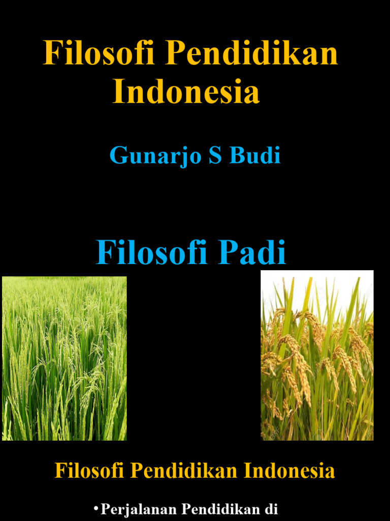 Filosofi Pendidikan Indonesia | PDF | Perjalanan