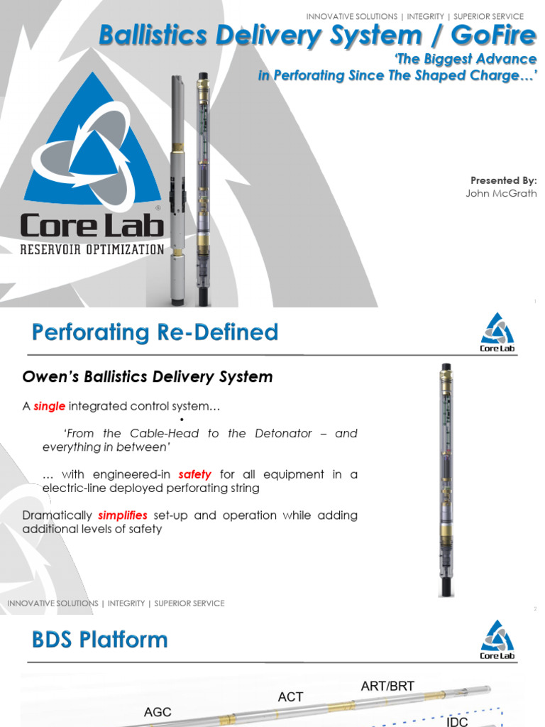 OI BDS - GoFire Presentation | PDF | Electrical Engineering | Equipment