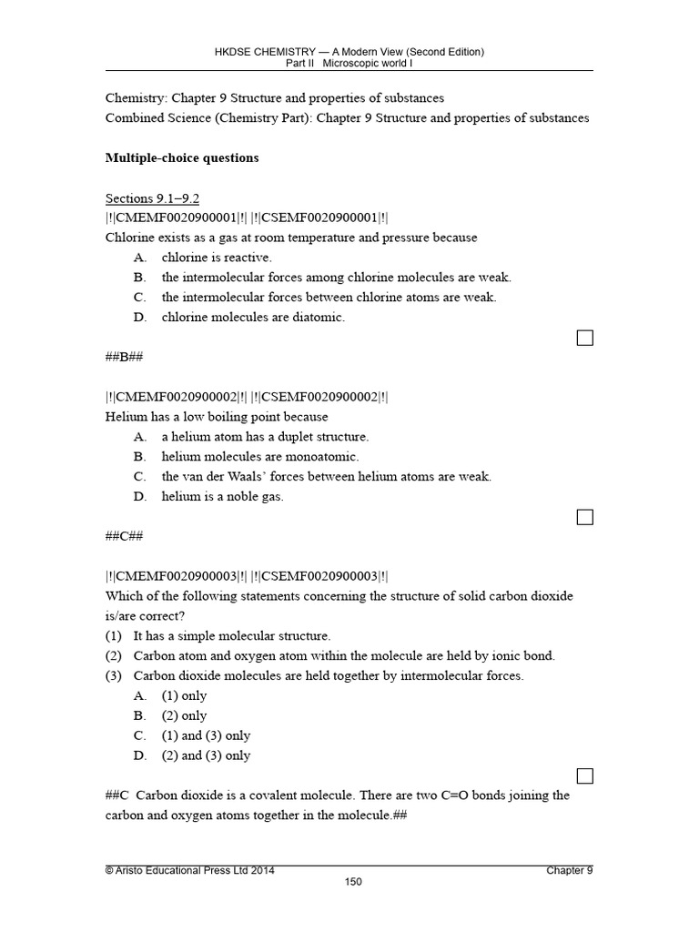 Metallic Solid Formation Quiz | PDF | Chemical Bond | Chemical Compounds