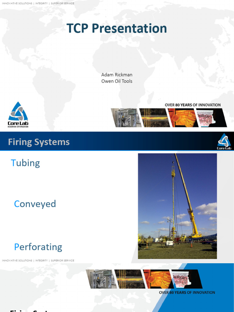 TCP Presentation | PDF | Pipe (Fluid Conveyance) | Pressure Measurement
