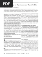 SNMMI Guidelines for Thyroid Scintigraphy | PDF | Hyperthyroidism | Thyroid