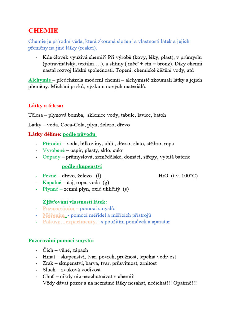 CHEMIE | PDF