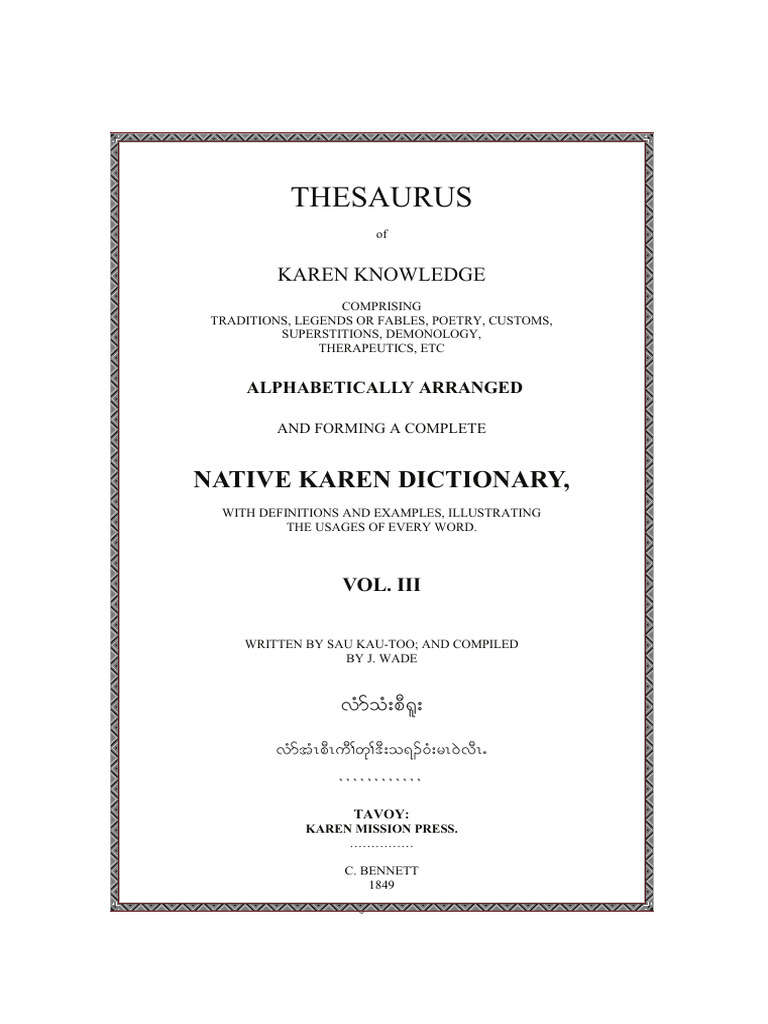 Thesaurus 3 | PDF | Dictionary | Word