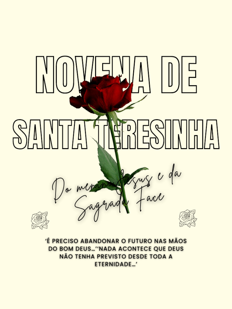Novena Das Rosas | PDF | Oração | Espírito Santo (religião)