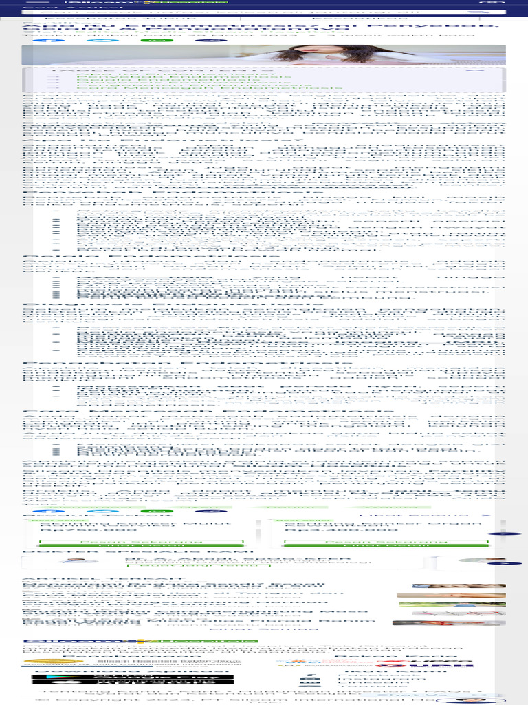 Apa Itu Endometriosis Ini Penyebab, Gejala, & Pengobatannya | PDF | Kesehatan Holistik