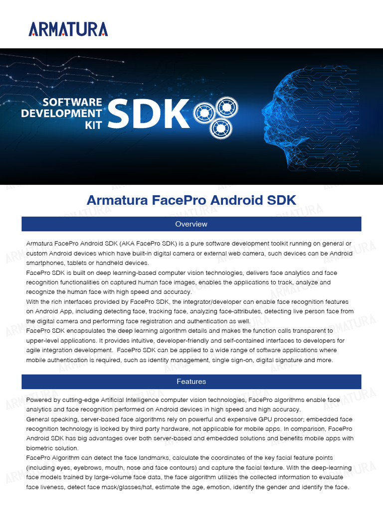 SDK Proface | PDF | Application Software | Deep Learning