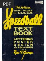 Speedball Textbook 11th Edition - Ross F. George - 1929 | PDF