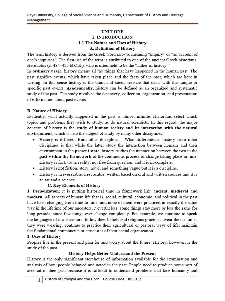 Revised History Common Course Final Handout 1012 | PDF | Stone Age | Homo