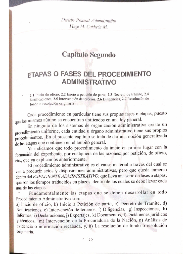Etapas o Fases del Procedimiento Administrativo | PDF