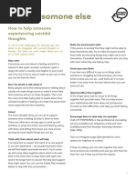 Samaritans Editable Safety Plan | PDF | Behavioural Sciences | Mental ...