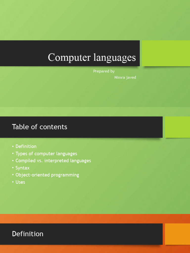 Computer Language Download Free Pdf Programming Language Computer