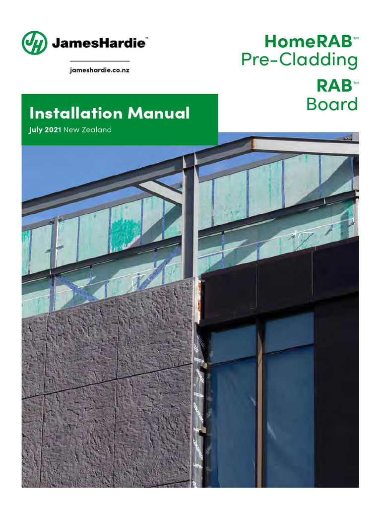 HomeRAB Pre Cladding RAB Board Installation Manual July 2021 | PDF ...