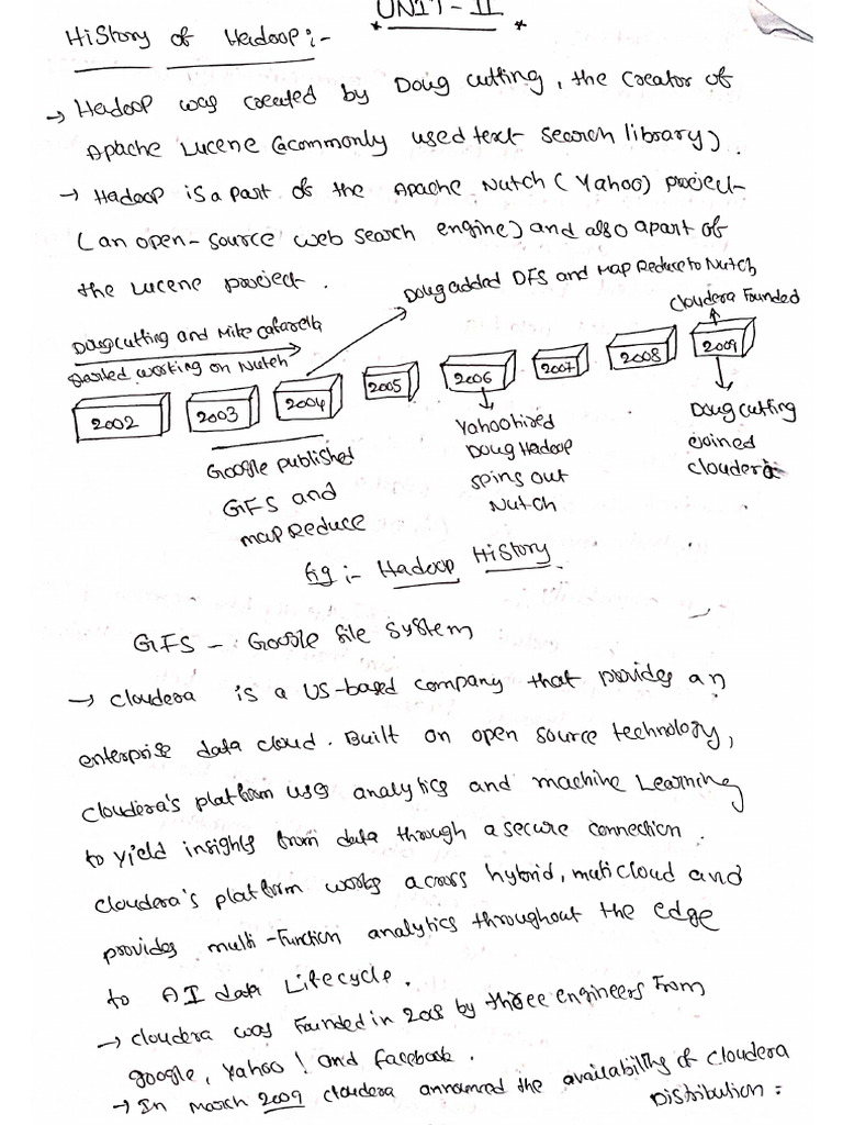 BDA (Unit II) Notes | PDF