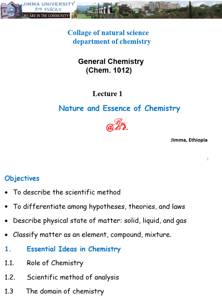 Chapter 1, PPT, New | PDF | Chemistry | Matter