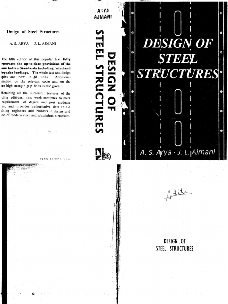 Design of Steel Structure by Arya Ampamp Ajmani | PDF