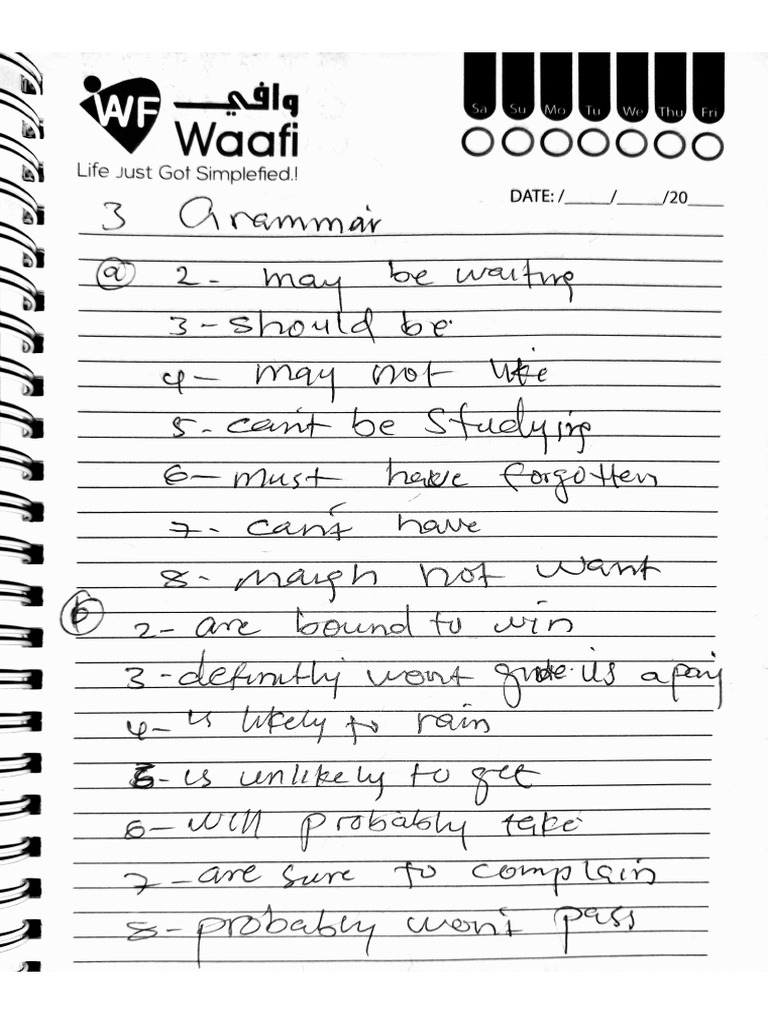 Advanced Unit 4 | PDF