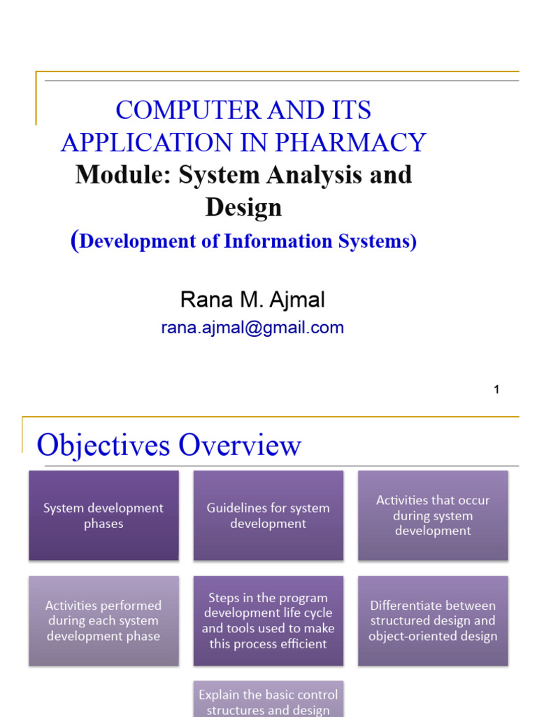 System Analysis and Design | PDF | Computer Science | Software Development