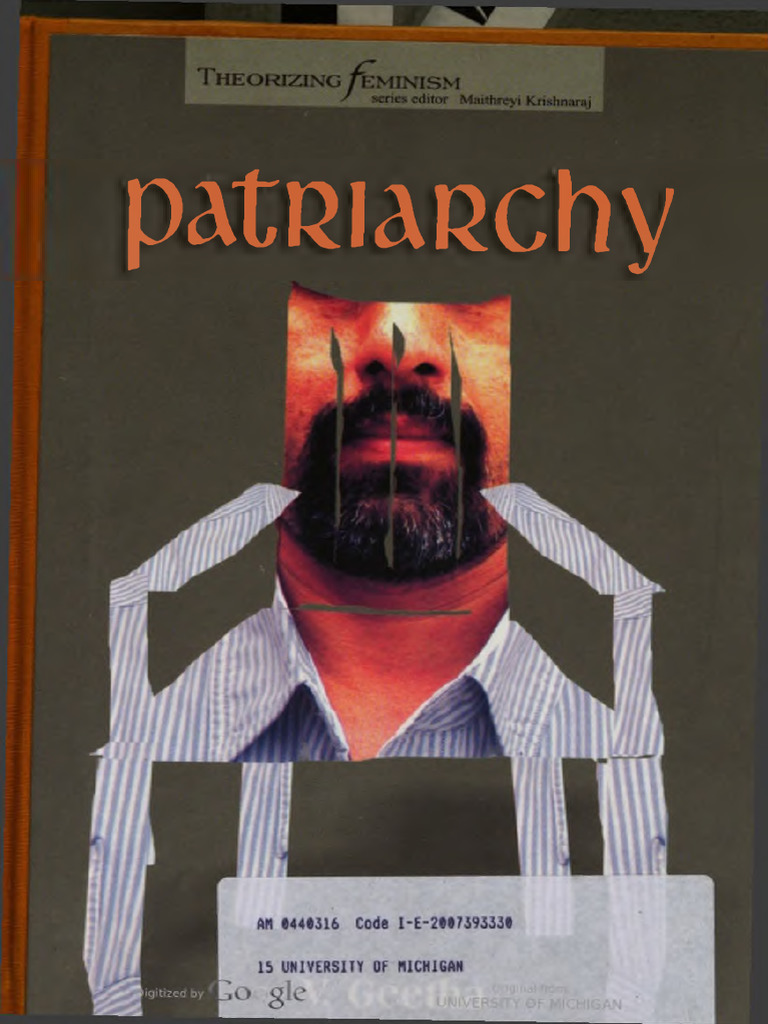 Patriarchy (V. Geetha) | PDF | Feminism | Gender Studies