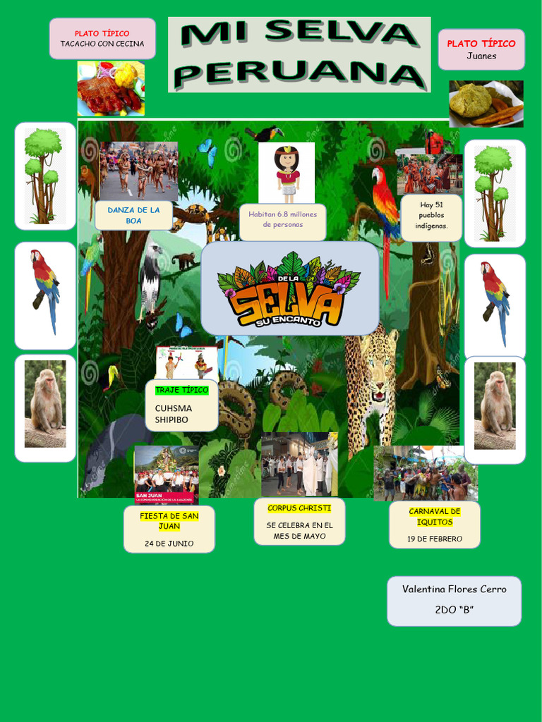 Infografia de La Selva | PDF